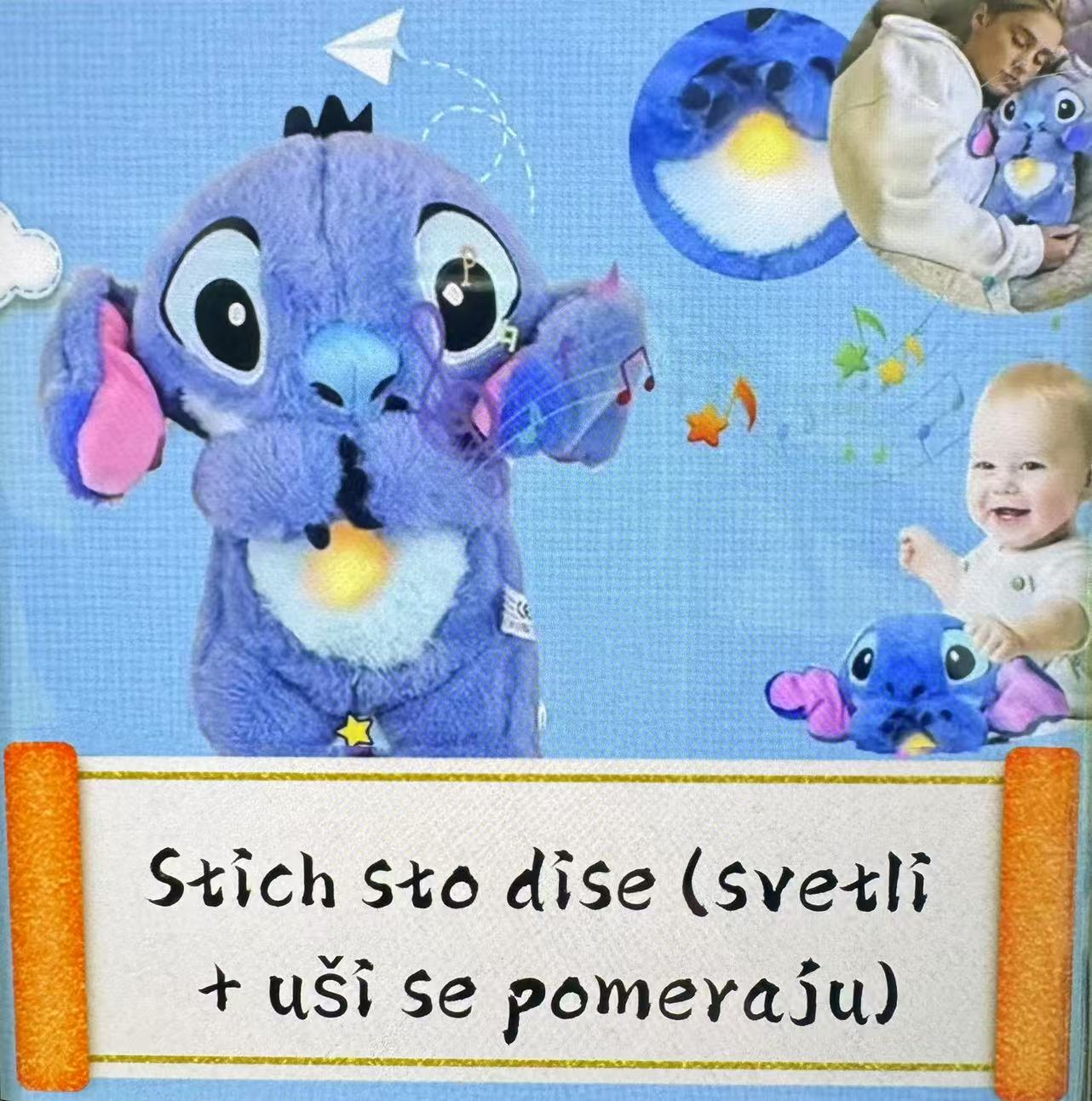 Stitch igračka koja diše – Liberty Shop